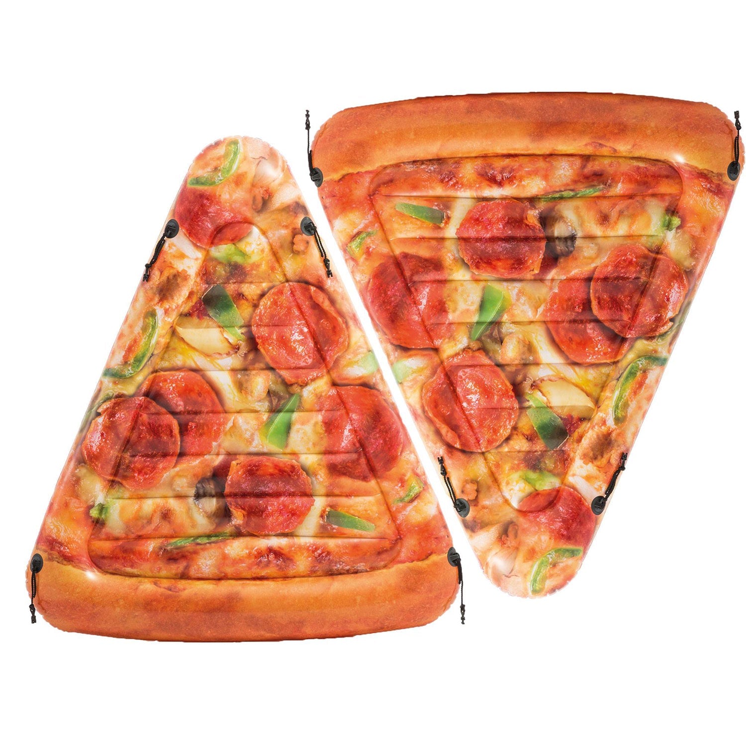 Intex Giant Inflatable Pizza Slice Float For Beach or Swimming Pool (2 ...