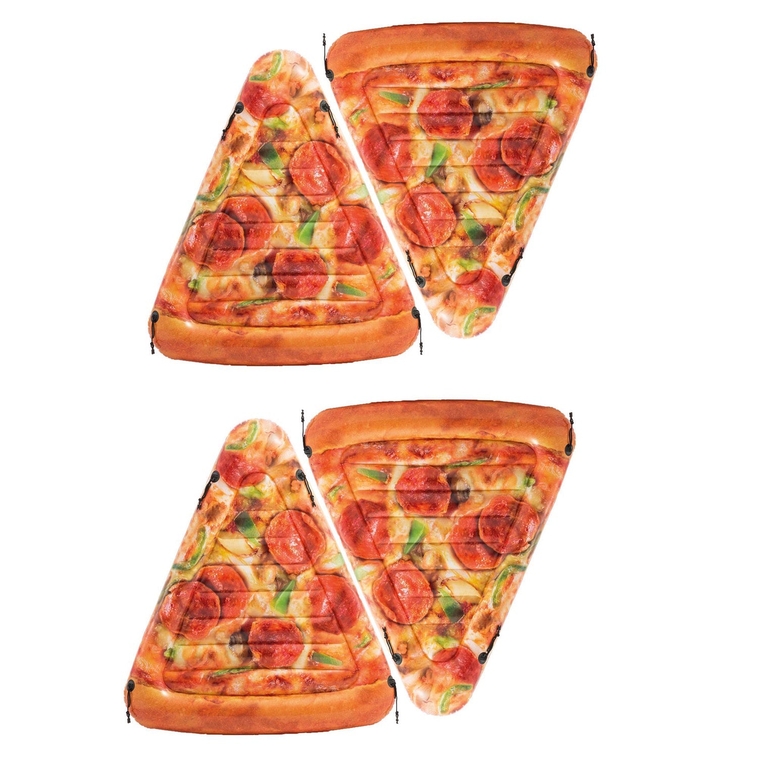 Intex Giant Inflatable Pizza Slice Float For Beach or Swimming Pool (4 ...