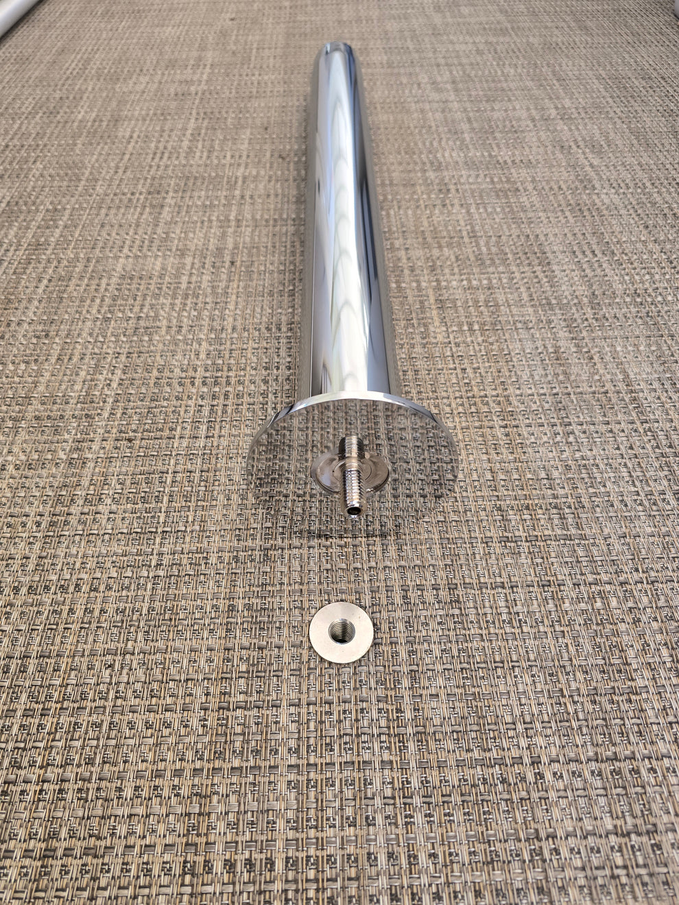 (1) Single Flat Mount Floor Anchor Only - HD Stainless Steel – SOLBREEZE