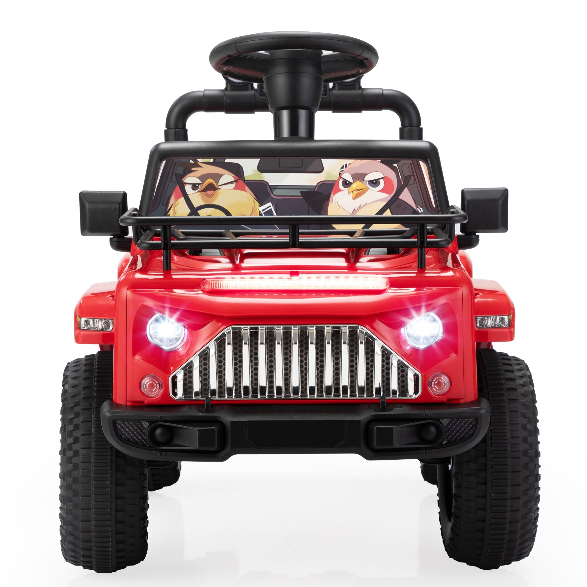 Red Little Bird Jeep – SOLBREEZE
