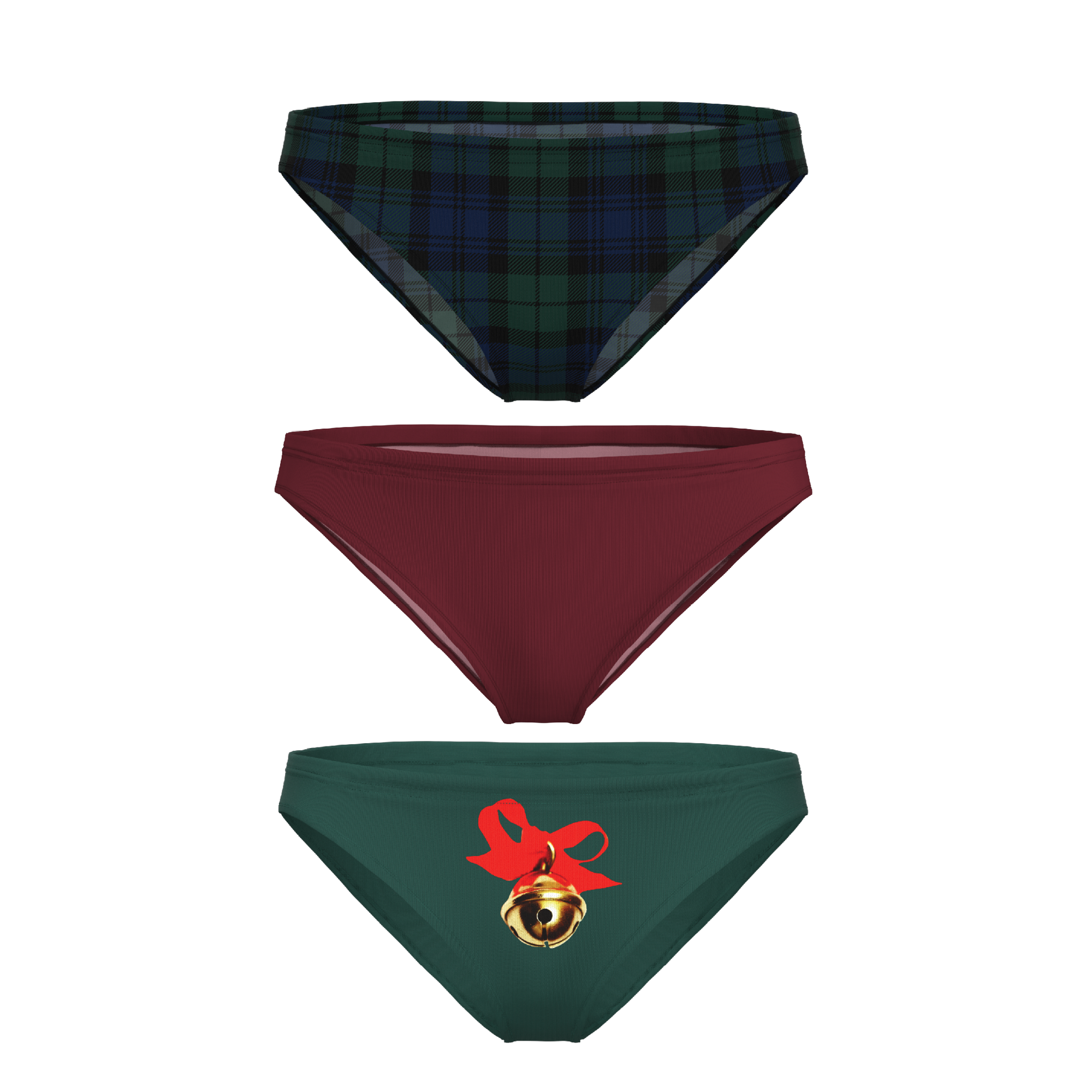 The December Uniform | Bikini Underwear 3 Pack – SOLBREEZE