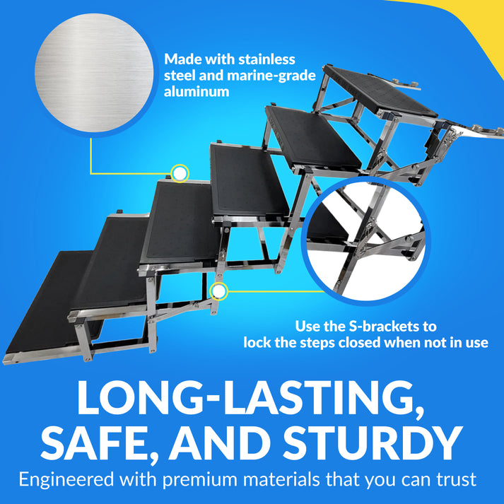 SS BIG DOG - Dock & Boat Dog Ladder – SOLBREEZE